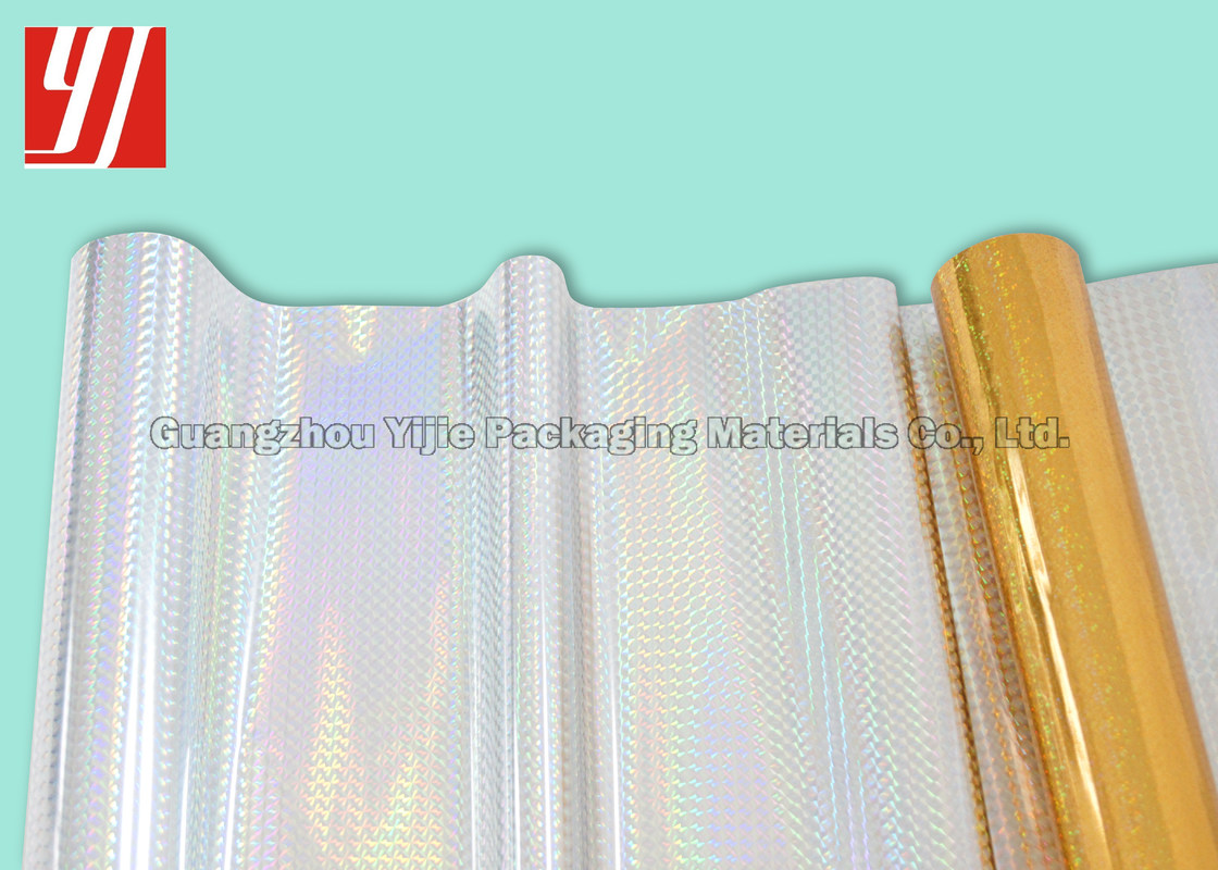 Laser Holographic Hot Stamping Foil For Patterns Seamless Metallized ...